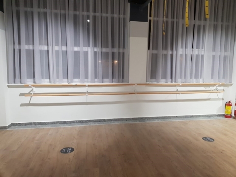 Ballet Barres. Wall Bracket double, cod 113