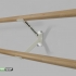Ballet Barres. Wall Bracket double, cod 113